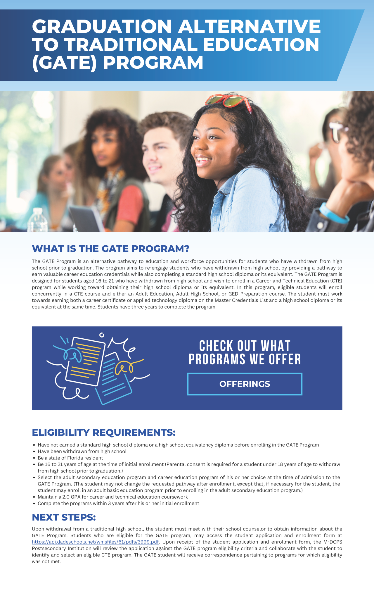 Gate Program Course Miami Florida | Gate Program Class | M-DCPS ...